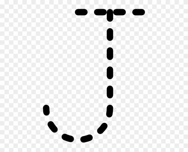 Free: Free Vector Alphabet Tracing Letter J Clip Art - Letter J Tracing ...