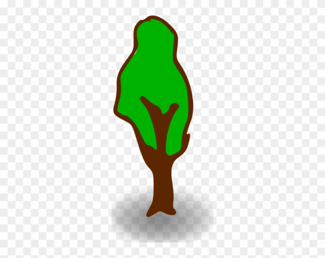 Free: Free Vector Rpg Map Symbols Tree Clip Art - Symbol Of Tree In Map ...