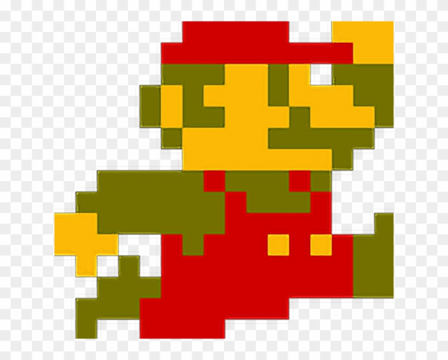 Free: Freetoedit Super Mario Bros Mario Jump 8bit Retrò - Novelty Super ...