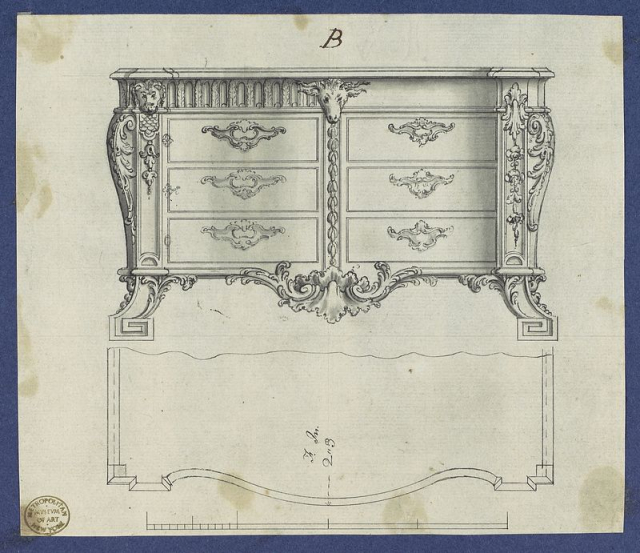 Free: French Commode, from Chippendale Drawings, | Free Photo ...