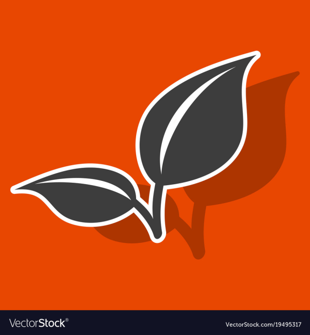 Free: Fresh mint leaf sticker menthol healthy aroma vector image - nohat.cc