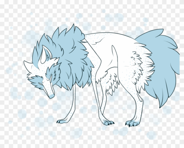 Free: Frost Wolf By Mrxino - Cartoon - nohat.cc