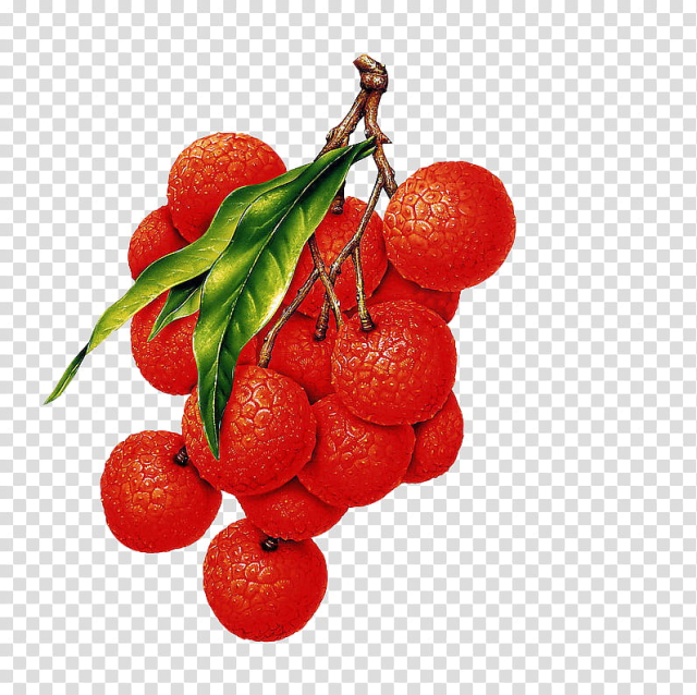 Free: Fruit, red lychee fruits transparent background PNG clipart ...