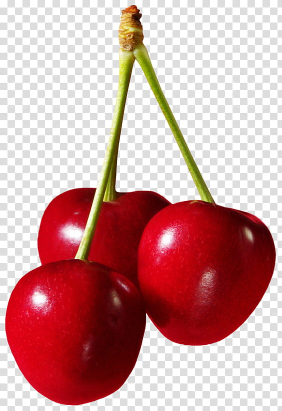 Free: Fruit, three red cherry fruits transparent background PNG clipart ...