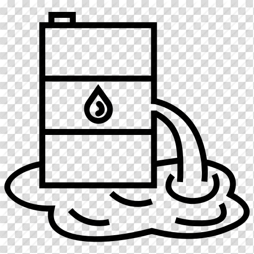 Free: Fuel, oil barrel, oil spill, oil waste, water pollution icon ...