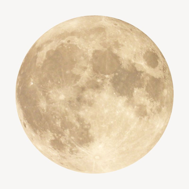 Free: Full moon isolated image on white | Free Photo - rawpixel - nohat.cc