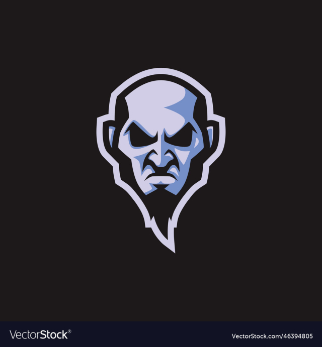 Free: gamer logo mascot baddas man with angry face - nohat.cc