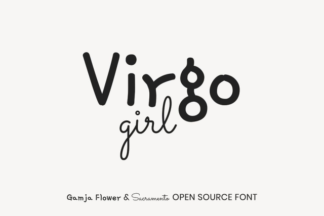Free: Gamja Flower & Sacramento open | Free Font Add-on - rawpixel ...
