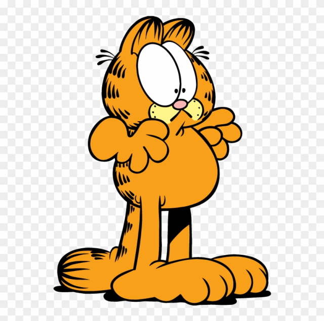 Free: Garfield Clipart Scared - Garfield Scared Png - nohat.cc