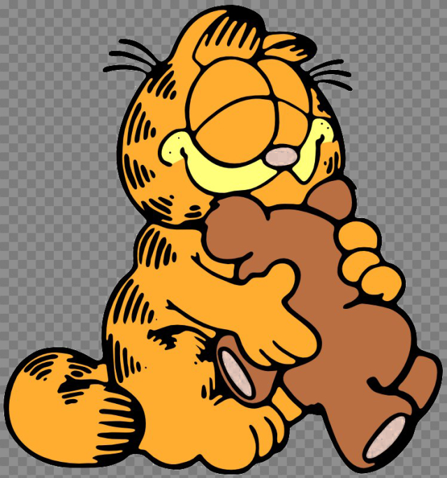 Free: Garfield Free PNG Image - nohat.cc