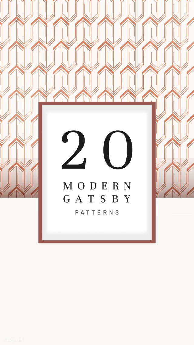 Free: Gatsby patterned banner | Free stock vector - 599202 - nohat.cc