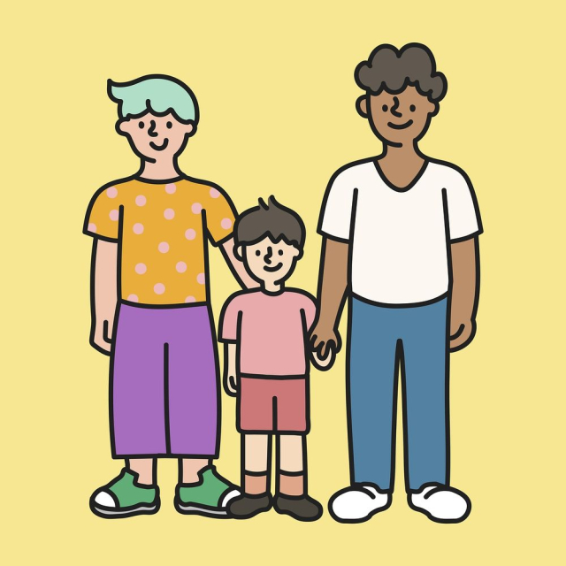 Free: Gay parents collage element, LGBTQ | Free Vector - rawpixel ...