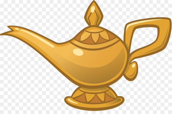 Free: Genie Aladdin Oil lamp Jafar Light - aladdin - nohat.cc
