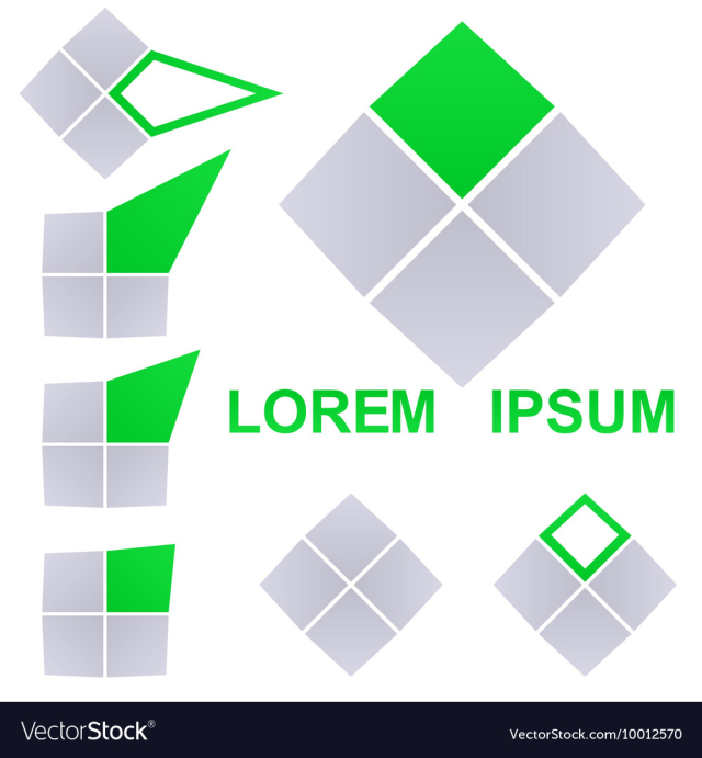 Free: Geometric Logo Set vector image - nohat.cc