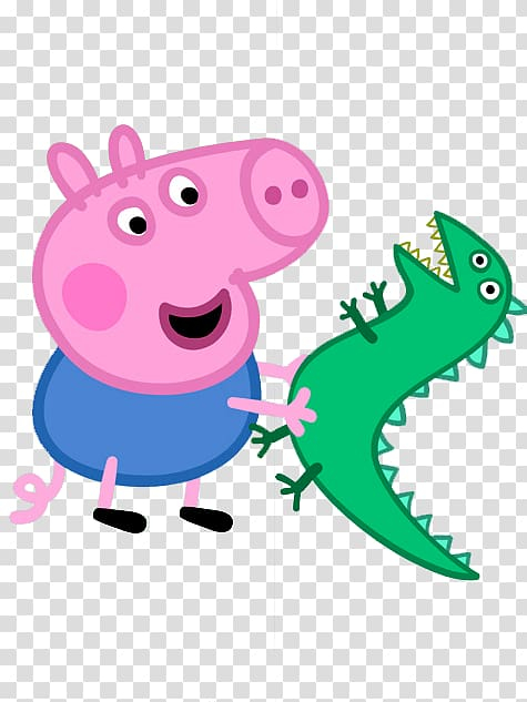Free: George Pig Daddy Pig Party Birthday, pig transparent background ...