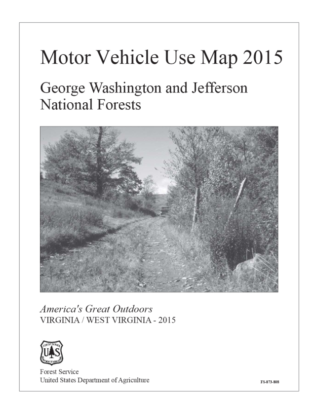 Free: George Washington & Jefferson National Forests - Maps ...