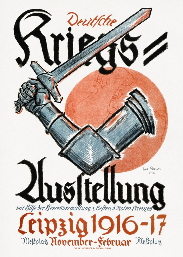 Free: German War Exhibition (1916) poster | Free Photo Illustration ...