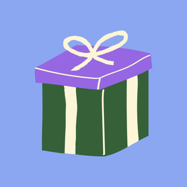 Free: Gift box sticker, cute doodle | Free Vector Illustration ...
