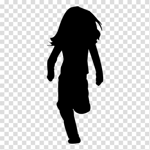 Free: Girl kid running - Transparent PNG & SVG vector - nohat.cc