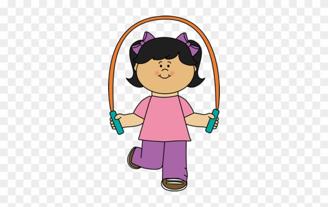 Free: Girl Playing Jump Rope Clip Art - Girl Jumping Rope Clipart ...