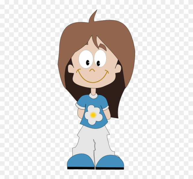 Free: Girl, School, Child, Young, Human, Kid, Person, Happy - Cartoon ...