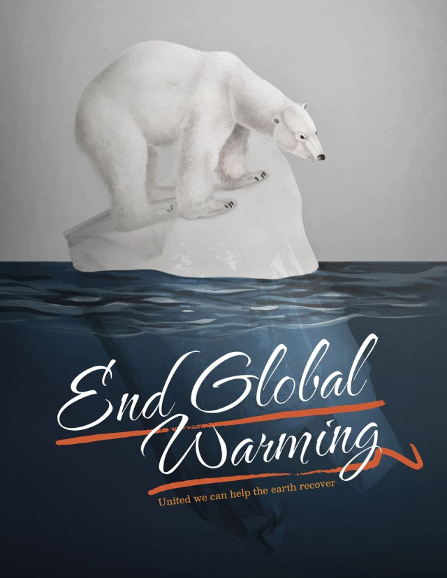 Free: Global warming flyer template, | Free Vector Template - rawpixel ...