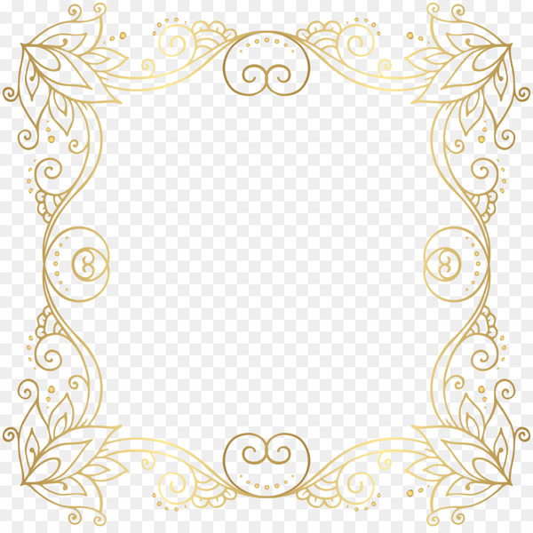Free: Gold Clip art - Gold Border Frame PNG Clip Art Image - nohat.cc