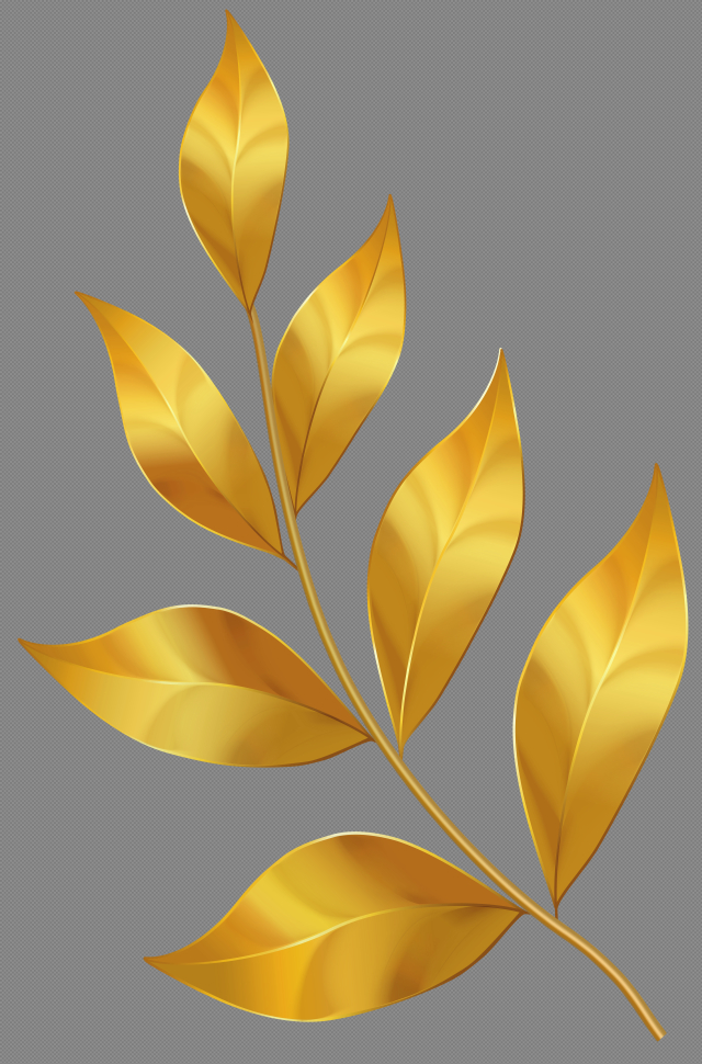 Free: Gold Leaves PNG Clipart | Gallery Yopriceville - High-Quality ...
