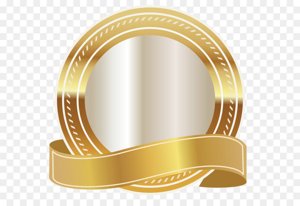 Free: Gold Scalable Vector Graphics - Gold Seal with Gold Ribbon PNG ...