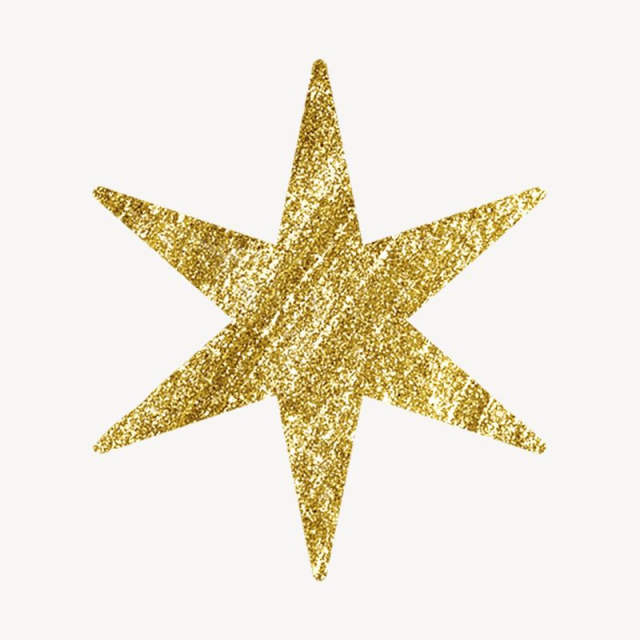 Free: Gold sparkly star collage element | Free PSD - rawpixel - nohat.cc