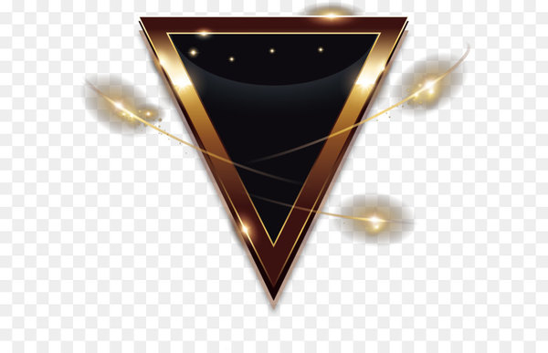 Free: Golden triangle Light Geometry - Inverted triangle geometry ...