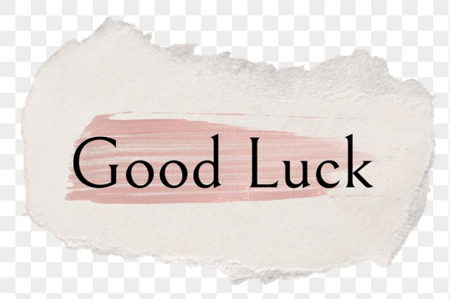 Free: Good luck png word sticker | Free PNG - rawpixel - nohat.cc