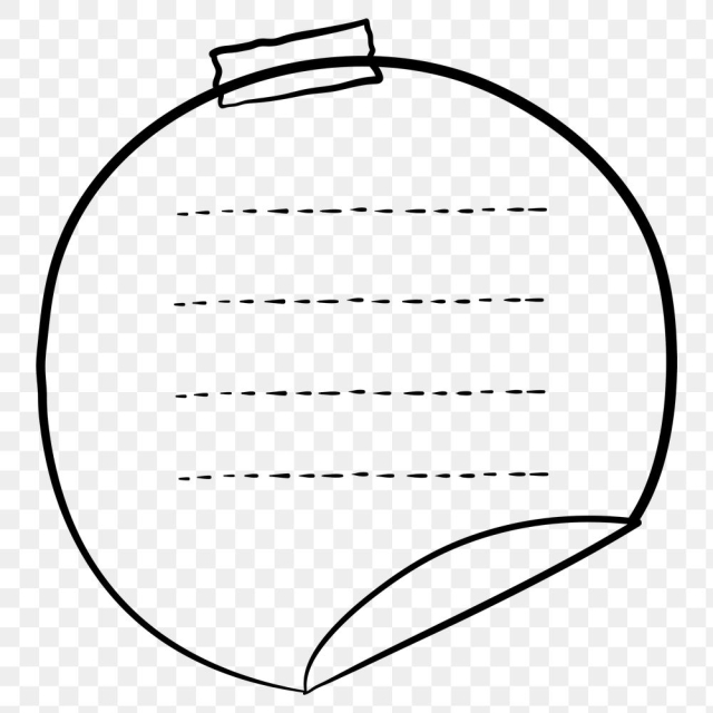 Free: Goodnotes stickers png circle note element in… | Free stock ...