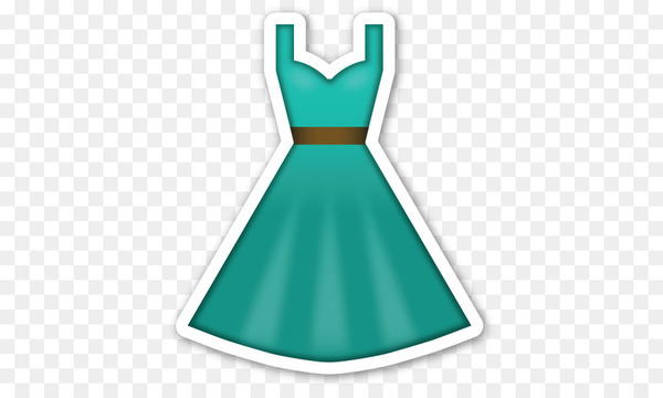 Free: Gown Emoji Dress Sticker Clothing - Emoji - nohat.cc