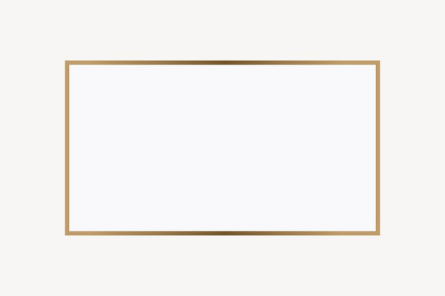 Free: Gradient gold frame vector | Free Vector - rawpixel - nohat.cc