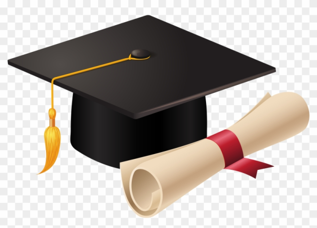 Cap And Diploma Clip Art