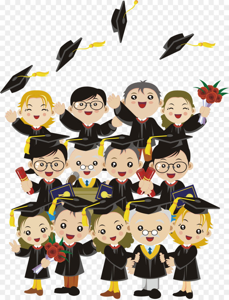 Free: Graduation ceremony Child Clip art - Graduation - nohat.cc