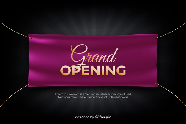 Free: Grand opening soon, announcement design Free Vector - nohat.cc