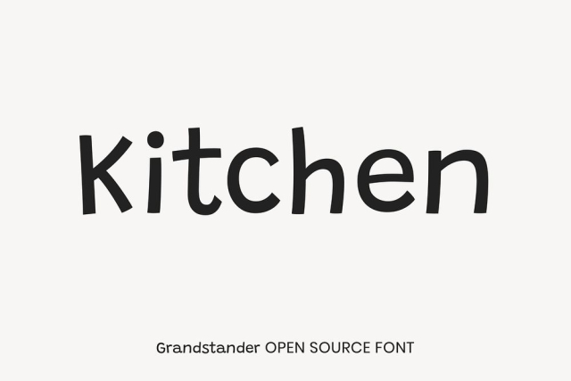 Free: Grandstander open source font by Tyler | Free Font Add-on ...