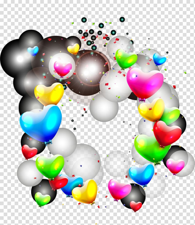 Free: Graphic design Balloon Circle , Dream balloon floating material ...