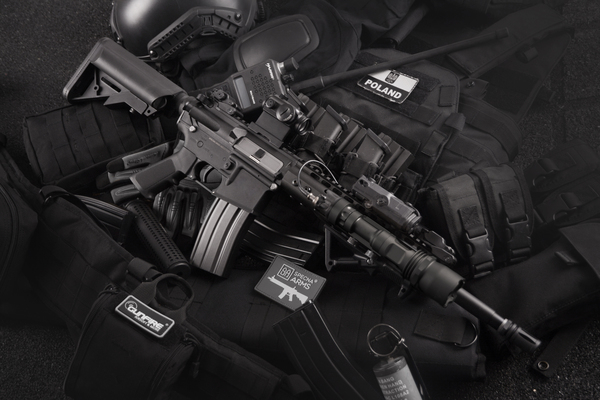Free: Grayscale Photo of Black M4a1 on Magazines - nohat.cc