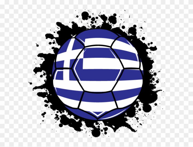 Free: Greece Soccer Ball Flag Greek Pride Hellenic Republic - Brazil T ...