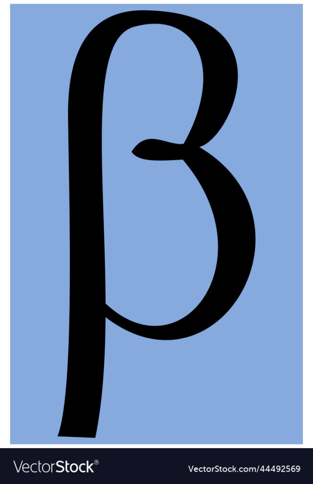 Free: greek letter beta - icon - nohat.cc