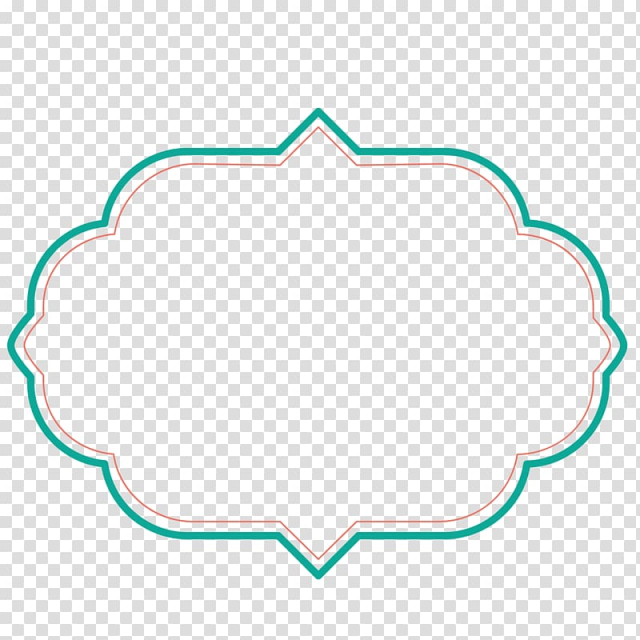 Free: Green and pink frame , Film frame Drawing, Simple single line ...