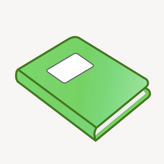 Free: Green book clipart illustration psd. | Free PSD - rawpixel - nohat.cc