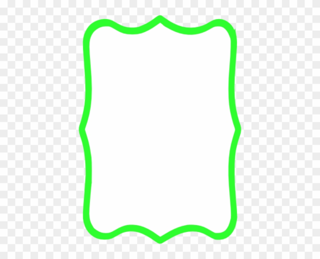 Free: Green Border Clip Art - Neon Green Border Clipart - nohat.cc