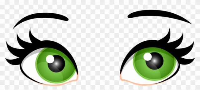 Free: Green Female Eyes Png Clip Art 2305 Clipart Of Eye - Eyes ...