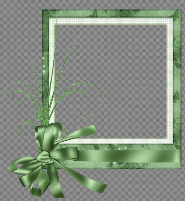 Free: Green Frame PNG Free Download - nohat.cc