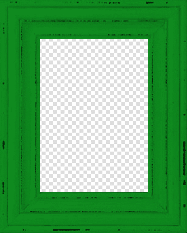 Free: Green Frame PNG Pic - nohat.cc