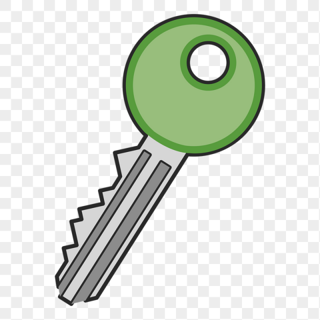 Free: Green key png sticker illustration, | Free PNG - rawpixel - nohat.cc